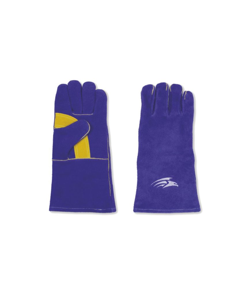 Kevlar Welding Gauntlet (G19-BLU) - LA Safety Supplies