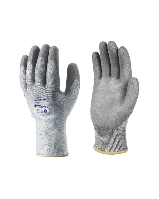 Skytec Ninja Silver+ Highly Cut Resistant Glove - LA Safety Supplies