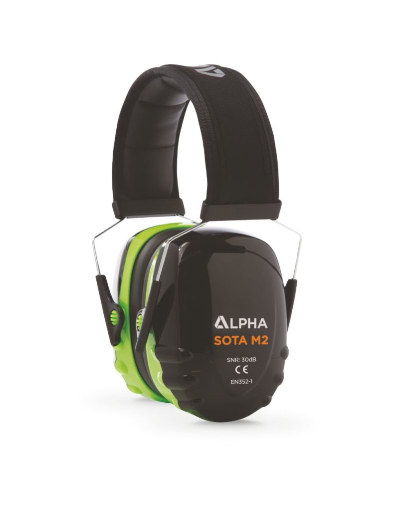 Alpha Solway SOTA M2 Overhead Ear Defenders - LA Safety Supplies