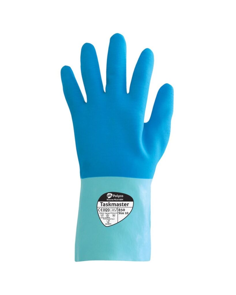 Polyco Taskmaster Latex Gauntlet With Liner - LA Safety Supplies
